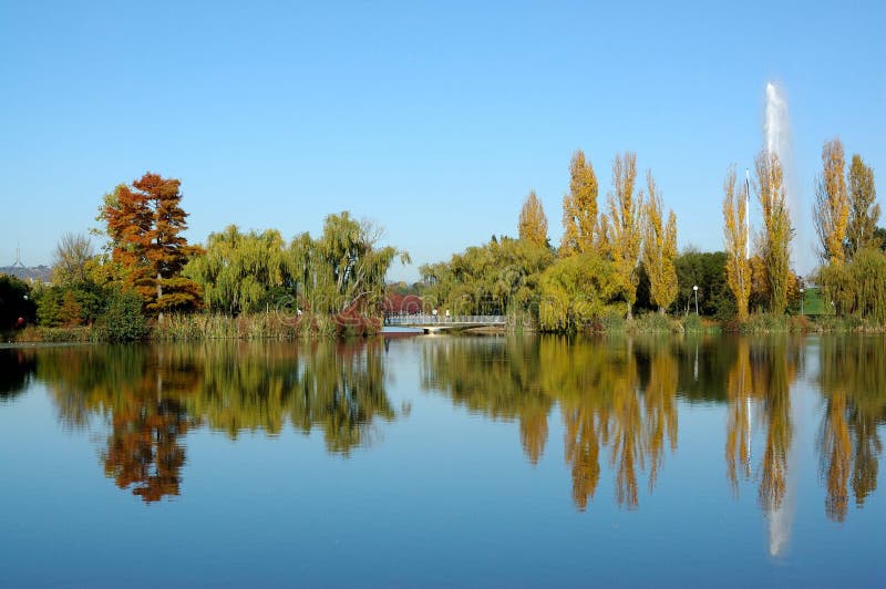 Autumn Canberra stock image. Image of nature, outside - 4681455