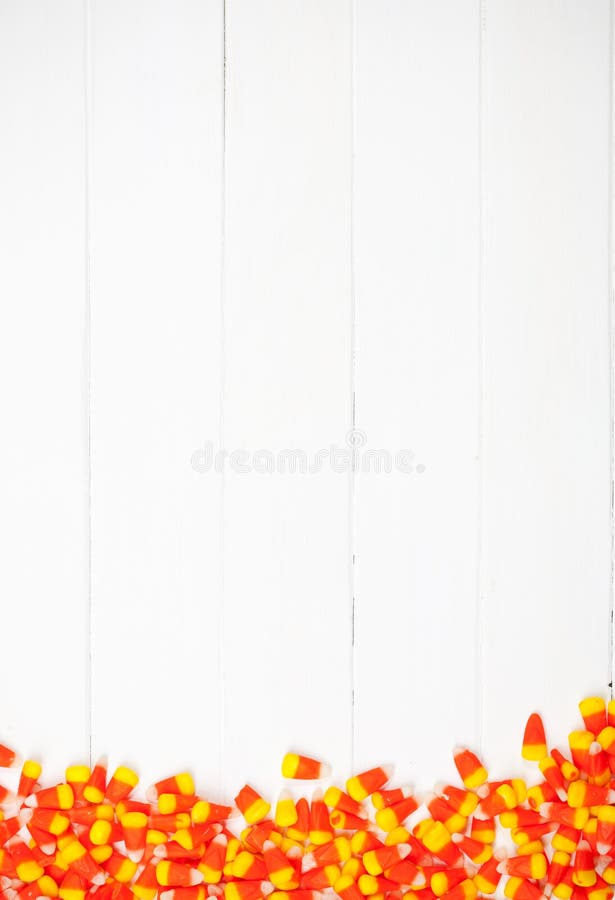 Autumn: Candy Corn Halloween Background Stock Image - Image of flyer ...