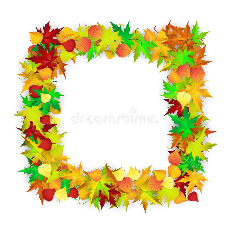 Autumn card stock vector. Illustration of color, abstract - 60198226