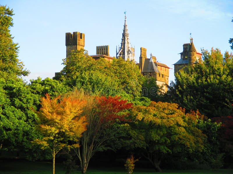 Autumn in Cardiff stock photo. Image of cardiff, fall - 102860178