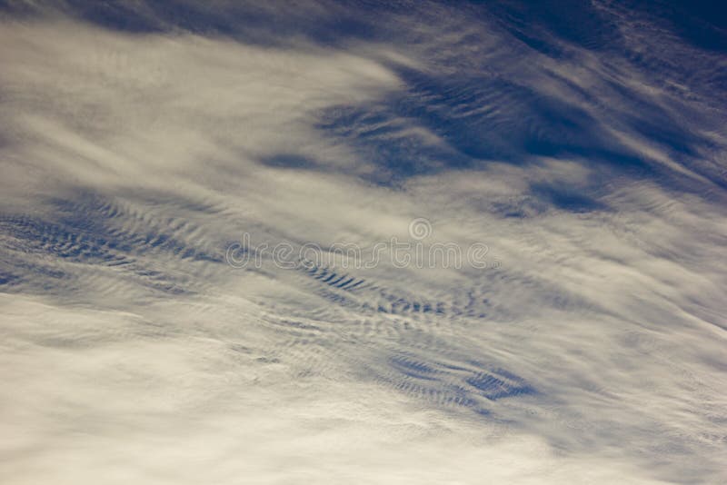 Autumn cirrus clouds stock image. Image of cirrus, storm - 45176451
