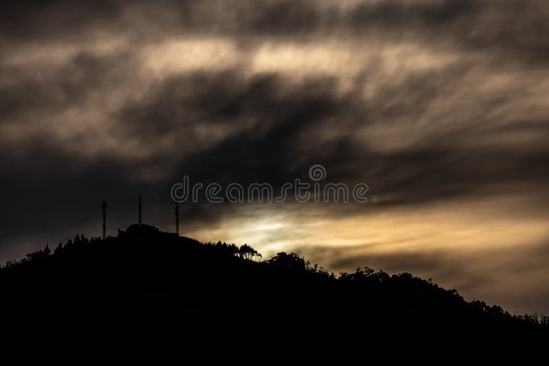 Autumn Clouds! stock photo. Image of mountain, clouds - 260359992