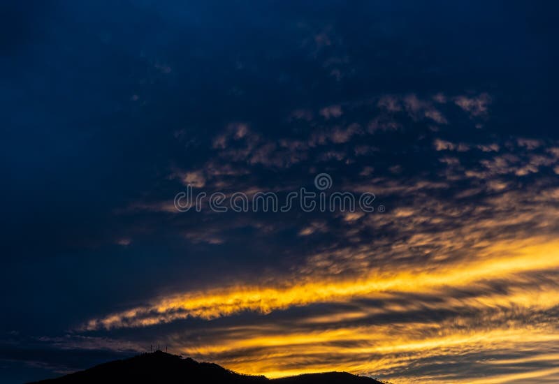 Autumn Clouds! stock photo. Image of natural, autumn - 260360042
