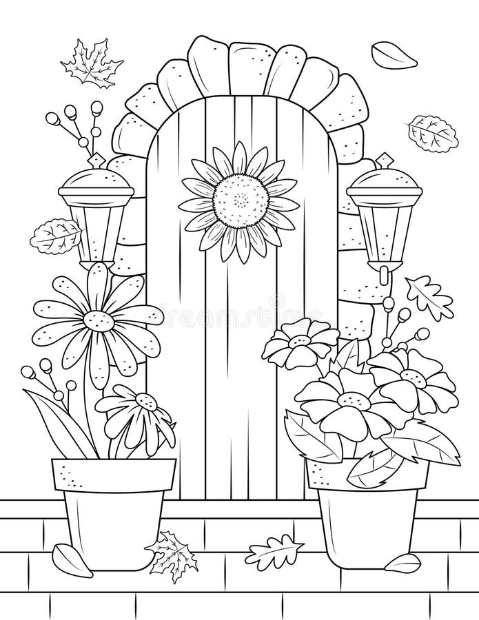 Autumncoloring Stock Illustrations – 15 Autumncoloring Stock ...