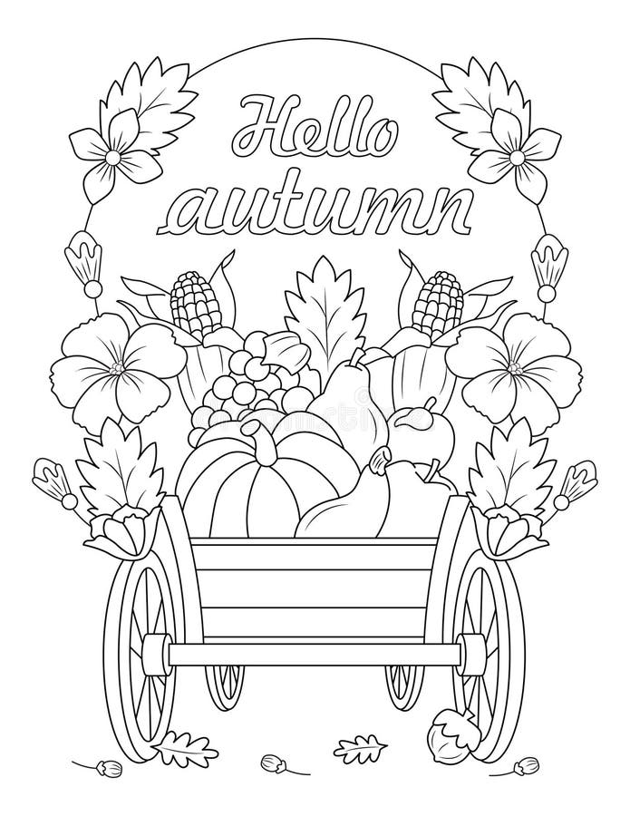 Autumncoloring Stock Illustrations – 15 Autumncoloring Stock ...