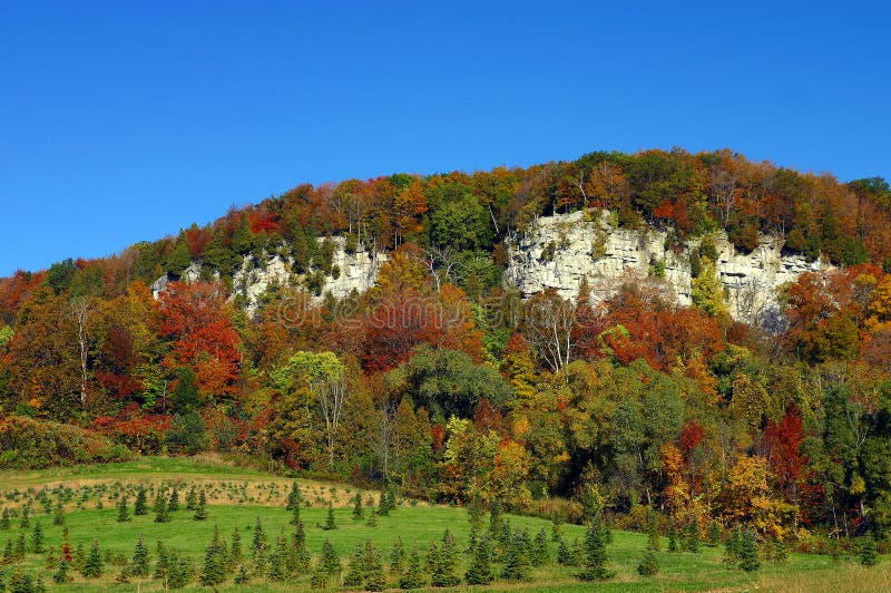 Natural Bridge Park in Fall Stock Photo - Image of exploration, autumn ...
