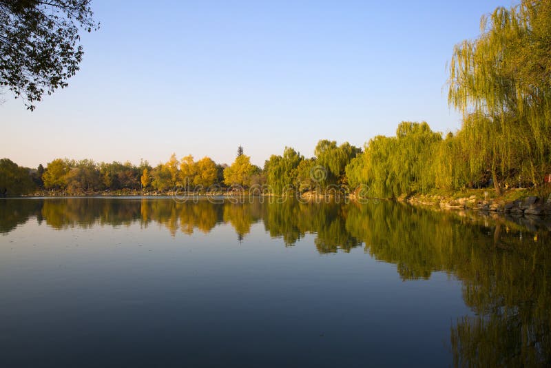 Autumn colors stock image. Image of colorful, lake, season - 103188143