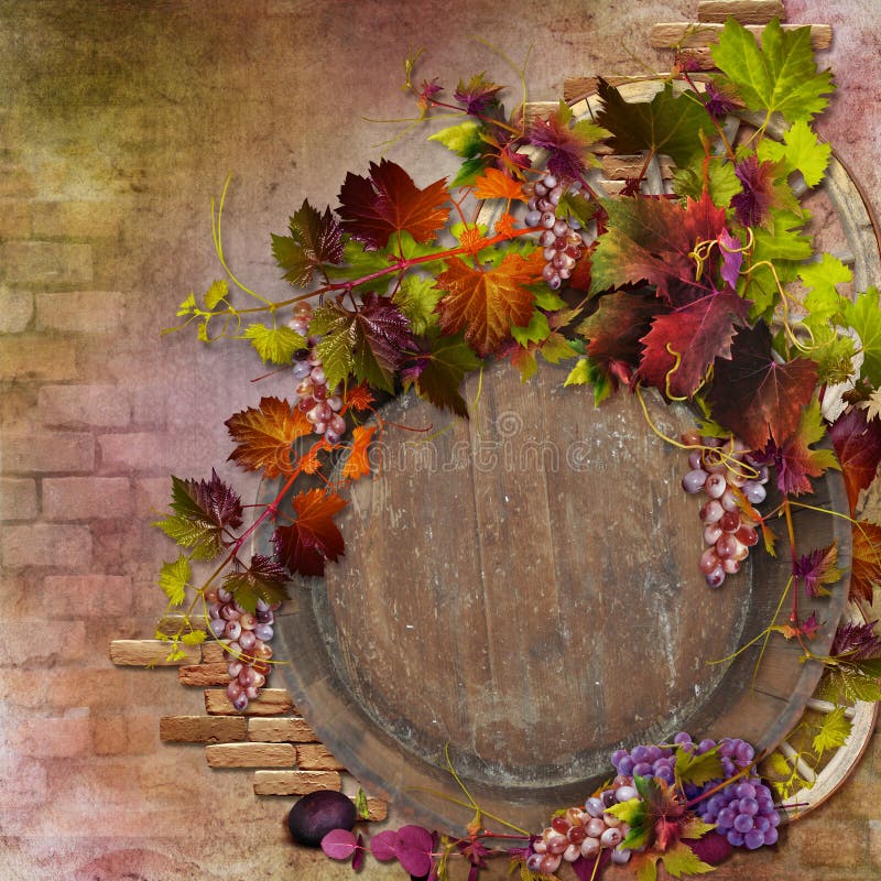 Autumn composition stock illustration. Illustration of yellow - 33141685