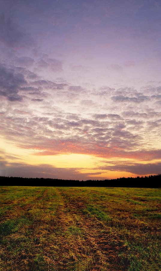Autumn daybreak stock photo. Image of overcast, cloud - 11492594