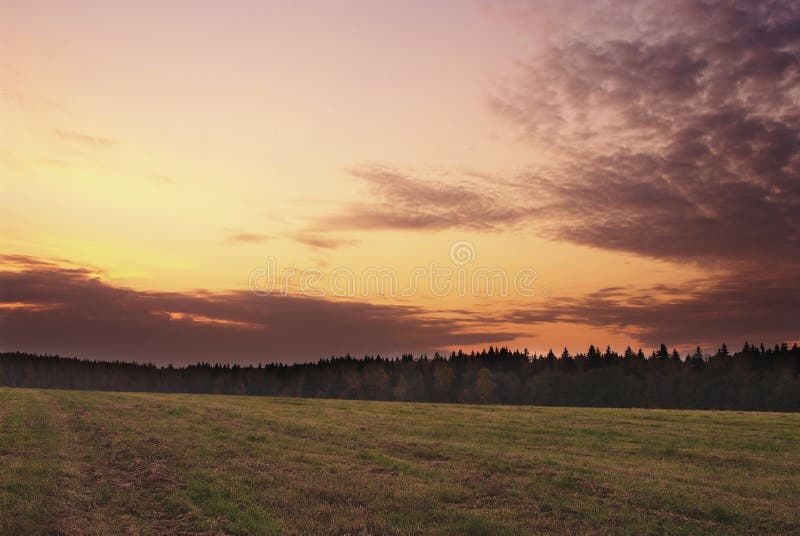 Autumn daybreak stock photo. Image of sunrise, inspiration - 11970858