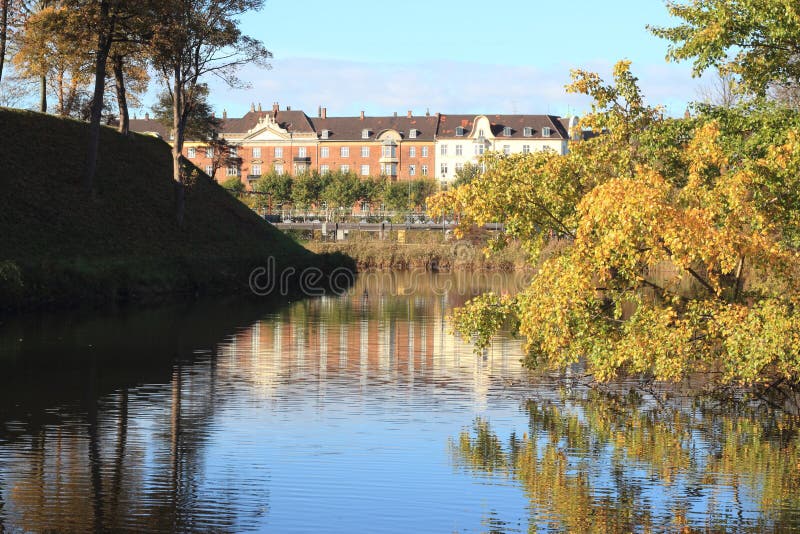 Autumn in denmark editorial photography. Image of crown - 65480222