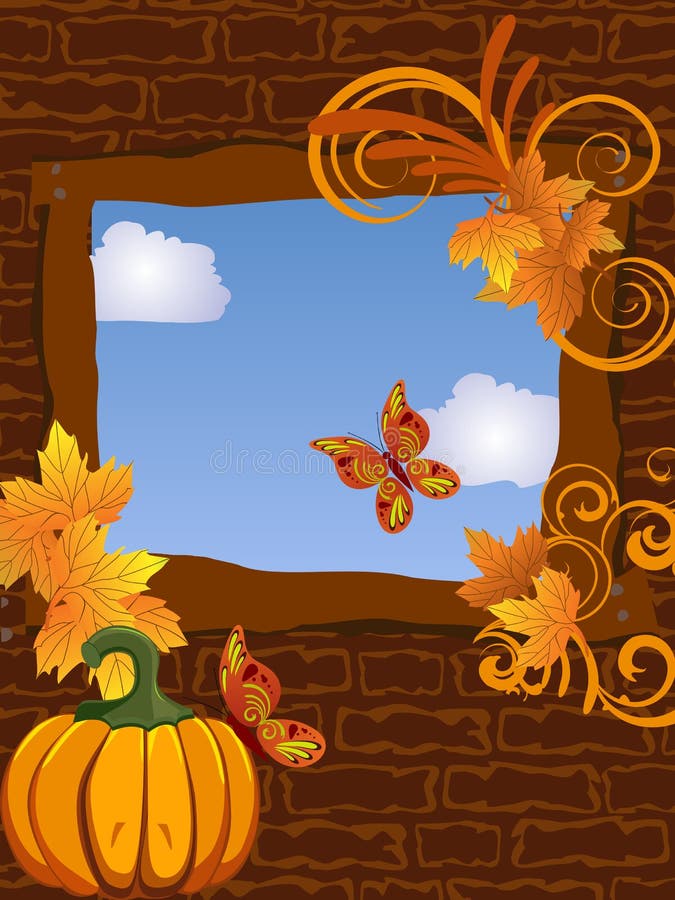 Autumn design stock illustration. Illustration of leaf - 25748389