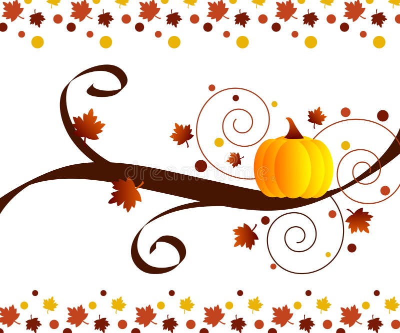 October scene stock illustration. Illustration of isolated - 1073534