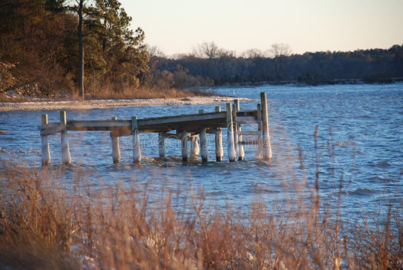 Autumn Dock stock image. Image of seagrass, wood, dock - 57597165