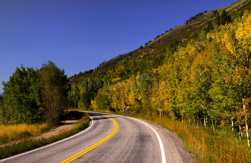 Scenic Autumn Drive To Mount Evans in Colorado Stock Photo - Image of ...
