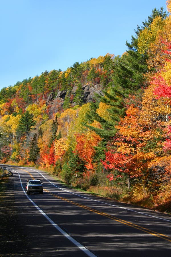 Fall highway stock photo. Image of automobiles, highway - 1318592