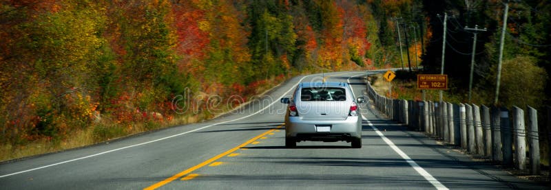 Autumn drive stock image. Image of cove, idyllic, maple - 34809429