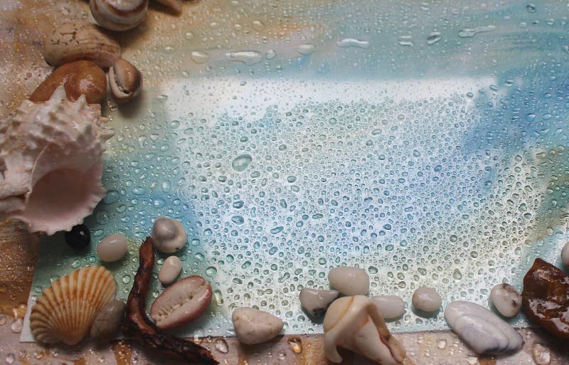 Autumn and sea stock image. Image of backgroundfragment - 127468081