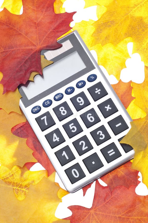 Autumn Economy stock image. Image of leaf, finance, economic - 15729067