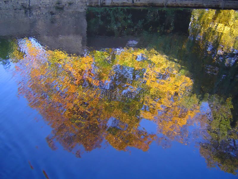 Autumn/fall in Cambridge stock image. Image of river, fall - 905041