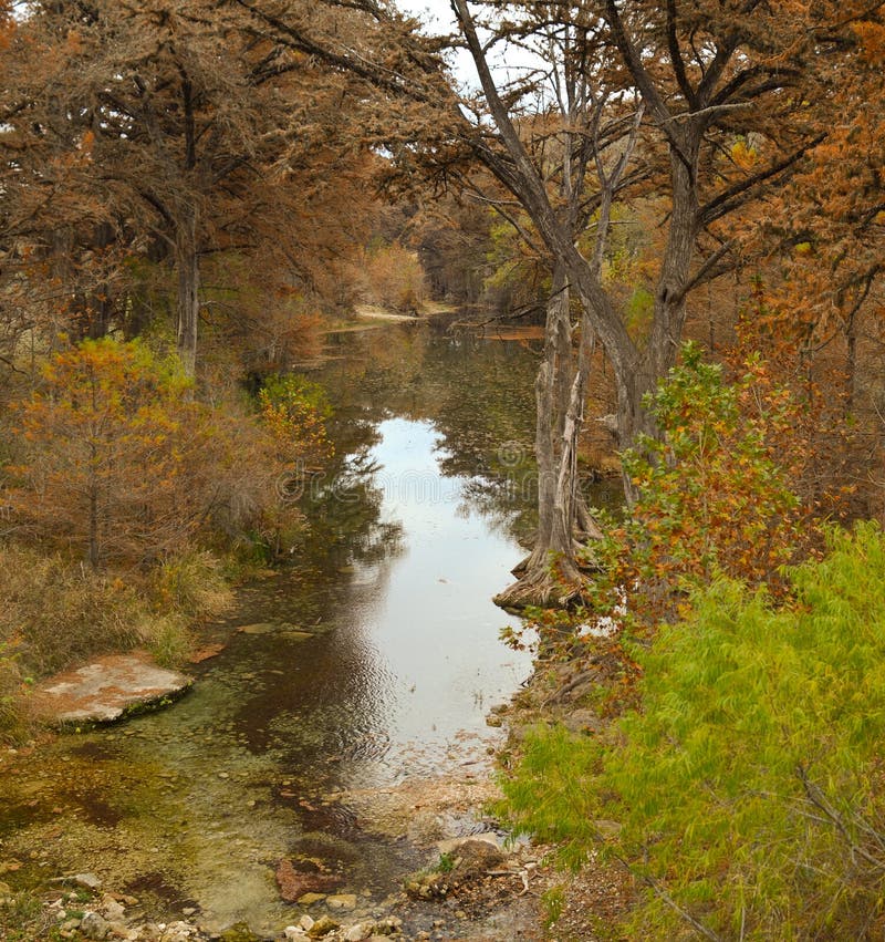 Autumn fall landscape stock image. Image of texas, green - 35660791