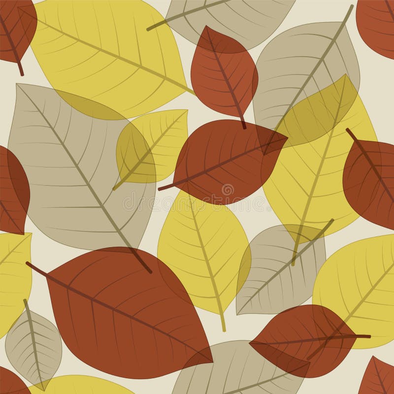 Autumn Fall Leaves stock vector. Illustration of nature - 42288303