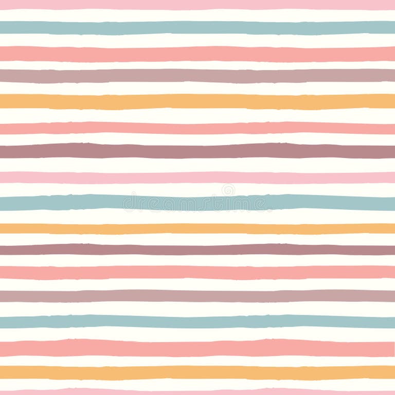 Autumn and Fall Stripes Background Vector. Fun Colourful Horizontal ...