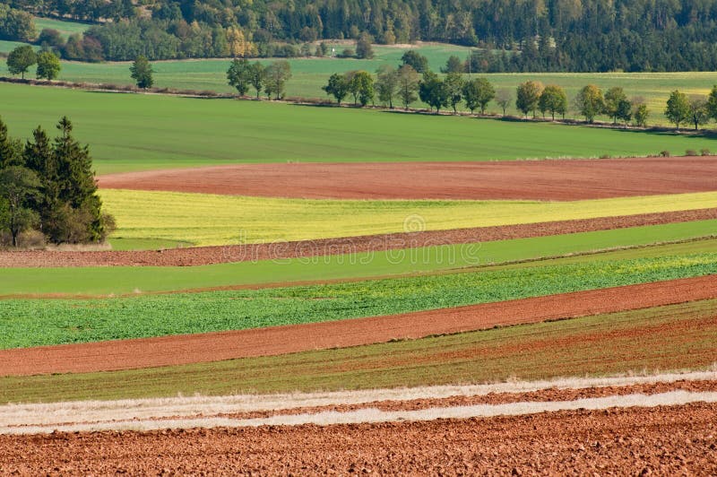 Autumn Fields stock photo. Image of autumn, colorful - 22644112