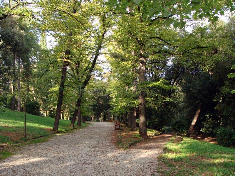Autumn in Florence stock image. Image of romantic, park - 27354651