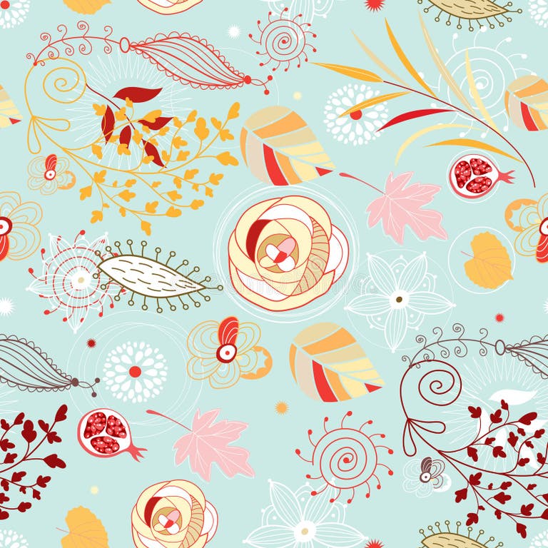 Autumn Flower Texture Stock Illustrations – 75,081 Autumn Flower ...