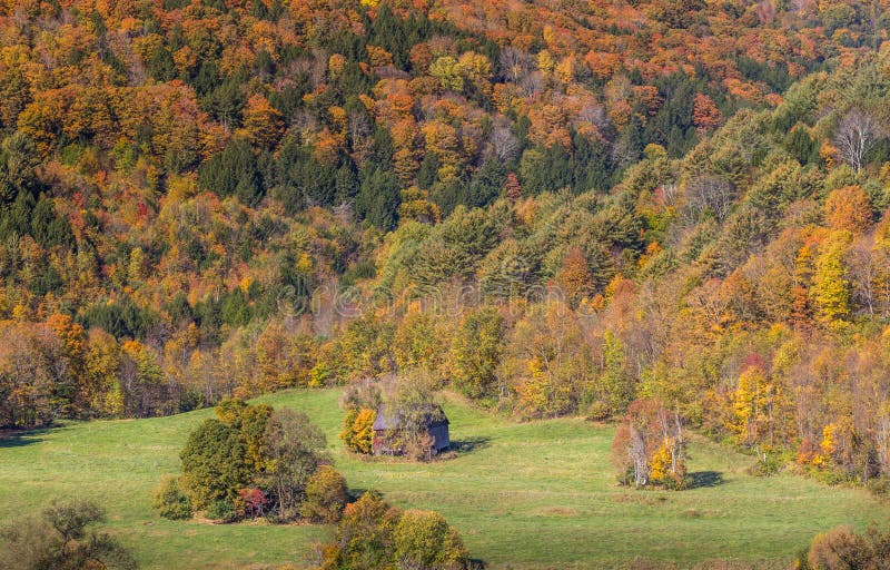 Autumn Foliage in Vermont Countryside, VT Stock Image - Image of ...
