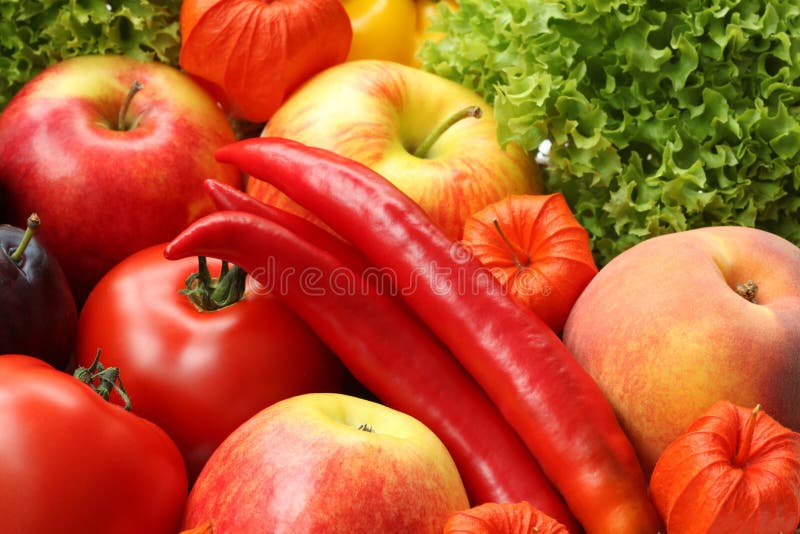 Autumn food background stock photo. Image of green, ingredients - 26818572