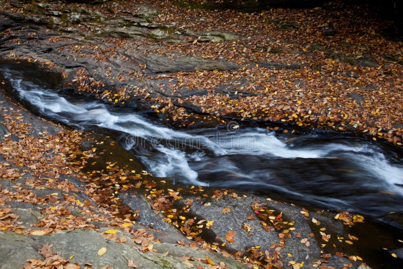 Autumn forest rocks creek stock image. Image of park - 27580683