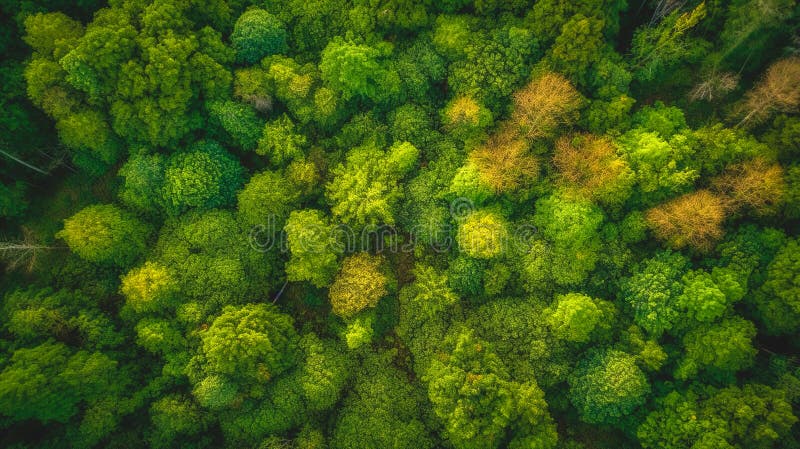 Autumn Forest, Forest Texture Background, Generative AI. Stock ...