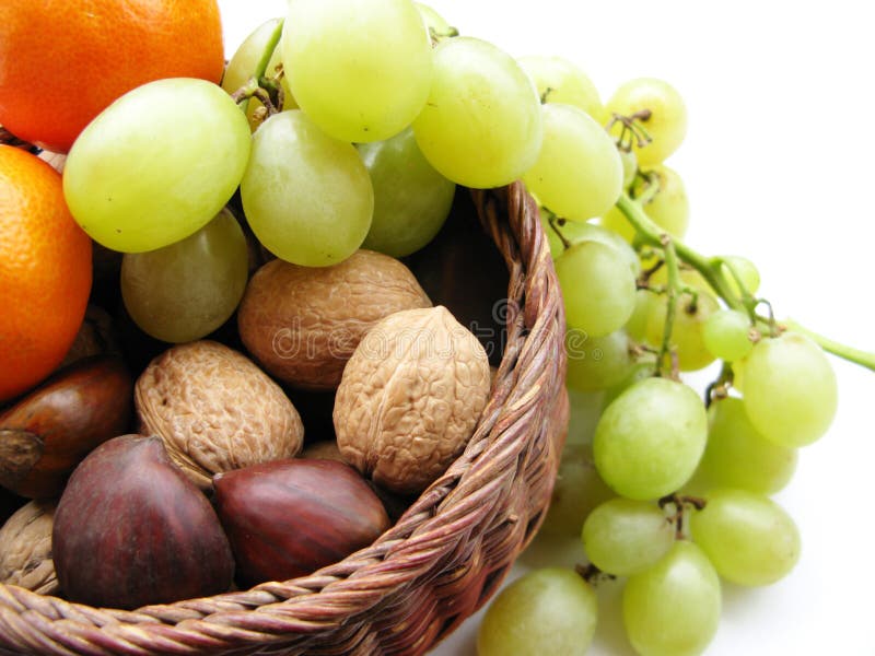 Autumn fruit stock photo. Image of seasonal, grapes, life - 7126844