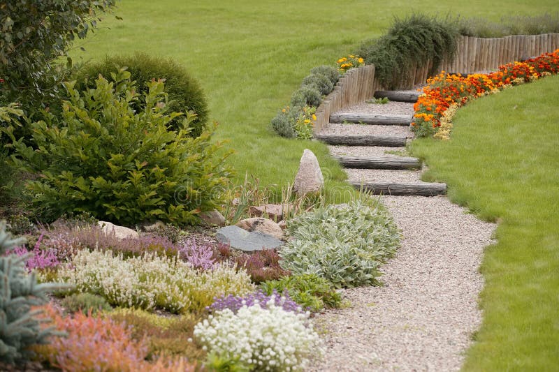 Autumn Garden stock photo. Image of home, yard, design - 1619450