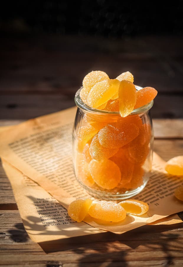 Autumn ginger candies editorial image. Image of leaves - 255544430