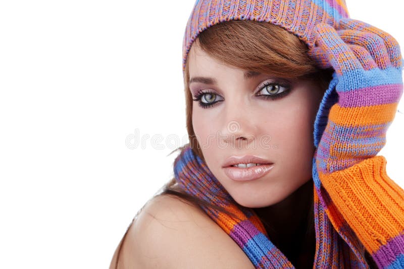 Autumn girl stock photo. Image of smooth, gorgeous, adult - 16401562