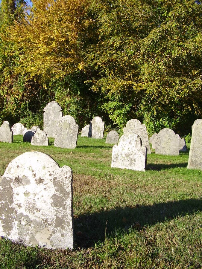 Autumn Graveyard stock photo. Image of october, death, grave - 291968