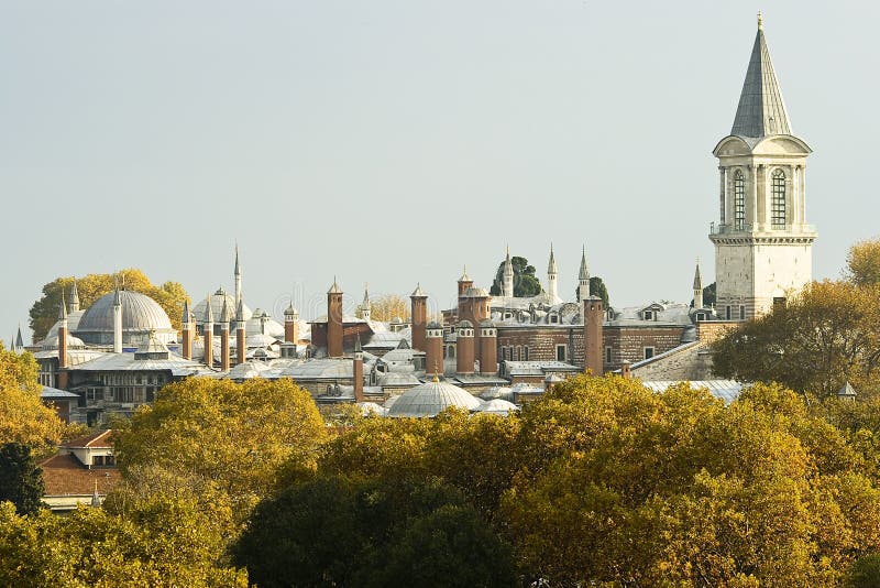 Autumn in Istanbul stock photo. Image of east, asian - 22218078