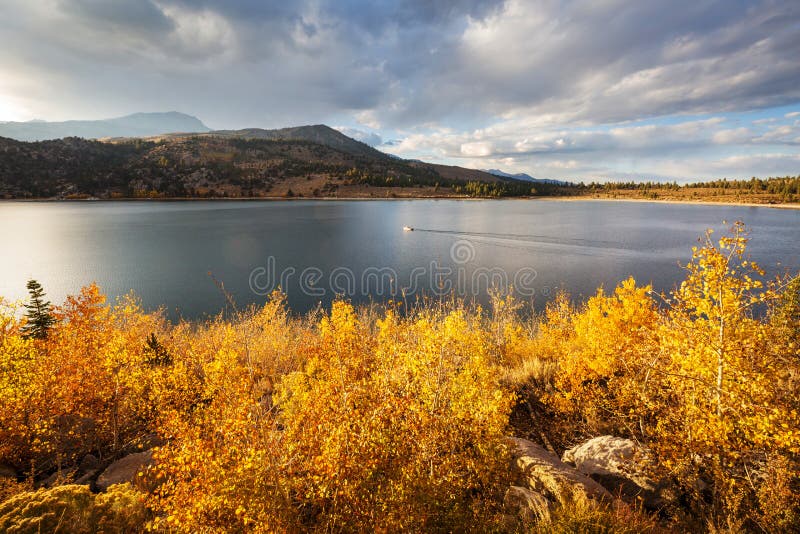 Autumn lake stock photo. Image of park, autumn, outdoor - 161671218