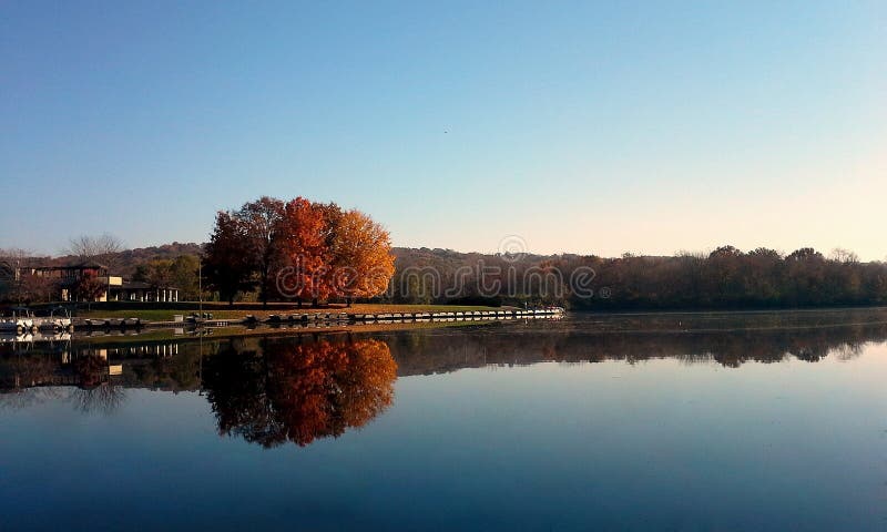 Autumn lake view stock photo. Image of water, sunshine - 46041398