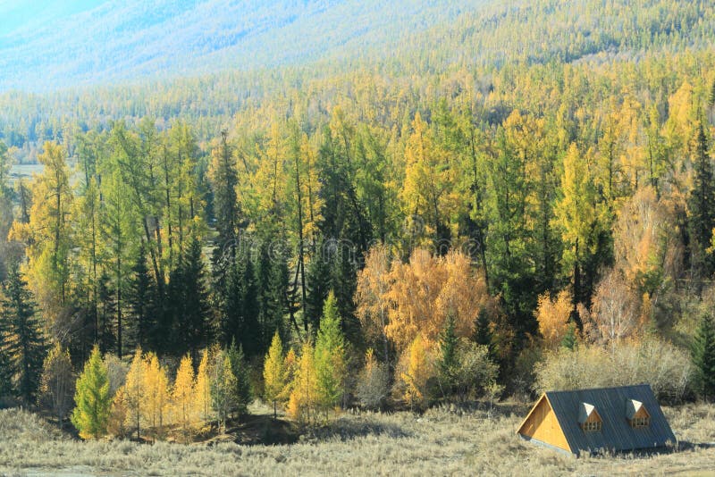 Autumn landscape stock image. Image of mountain, horizontal - 26815867