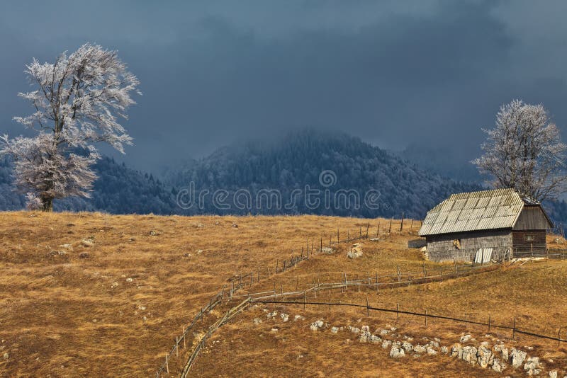 Autumn landscape stock image. Image of rustic, october - 27039261