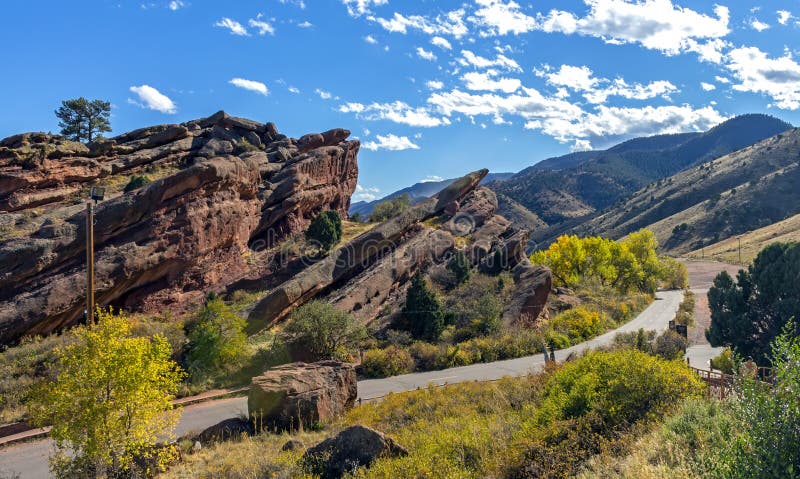 Autumn Landscape in Colorado Stock Photo - Image of trees, summer ...