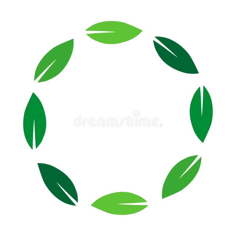 Autumn Leaf Border. Oak Tree. Vector Illustration Stock Vector ...