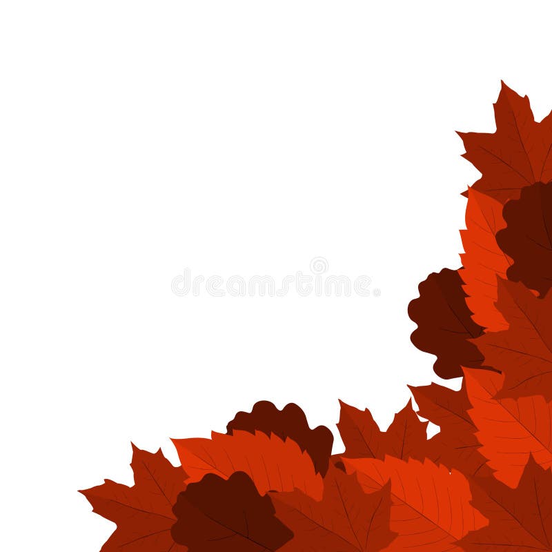 Leaf Corner Vector stock vector. Illustration of nose - 263003648