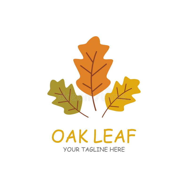 Autumn Leaf logo template stock vector. Illustration of natural - 156210236