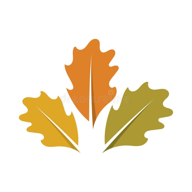 Autumn Leaf Logo Vector Icons Stock Vector - Illustration of yellow ...