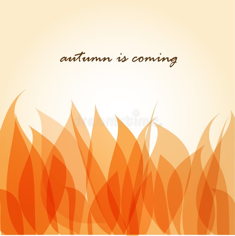 Autumn leaves stock vector. Illustration of frame, isolated - 15830186